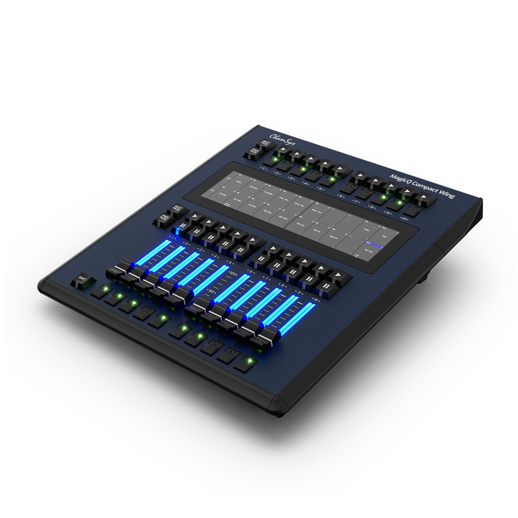 Consola MagicQ Compact Wing Chamsys – Velocity Lighting Chile